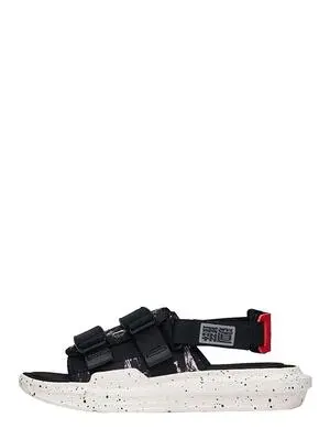 ANTA Badao Sandals - Black/white/red