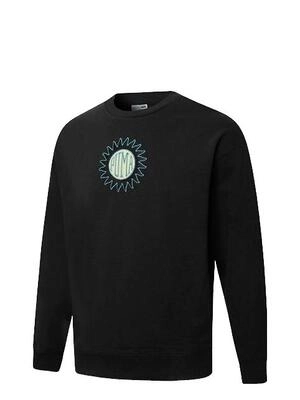 PUMA Downtown Graphic Crew Pullover - Black