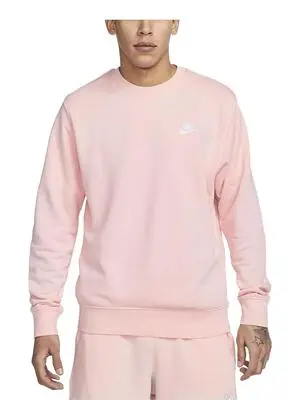 Nike Club Fleece Crew - Pink