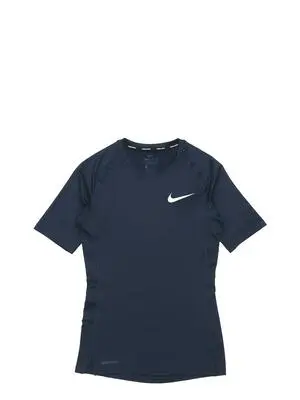 Nike Pro Training Short Sleeve Top - Navy
