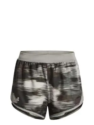 Under Armour Fly-by 2.0 Printed Shorts - Grey