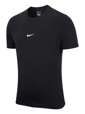 Nike Solid Color Logo Round Neck Pullover Short Sleeve T-shirt - Default Color