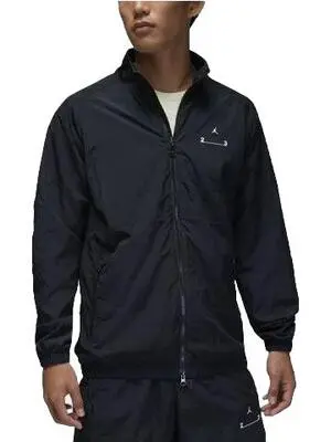 JORDAN Zip Up Casual Jacket With Small Logo Detail - Default Color