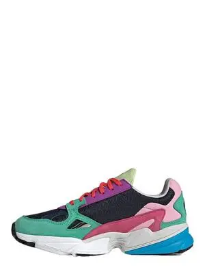 Adidas Adidas Falcon "Multi Color" Low Top Sneakers Blue/green
