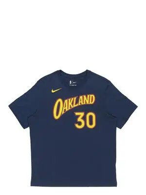Nike Golden State Warriors Stephen Curry Retro Basketball Jersey T-shirt - Black