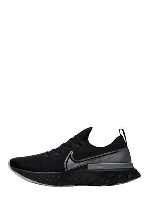 Nike React Infinity Run Flyknit Sneakers - Black/grey