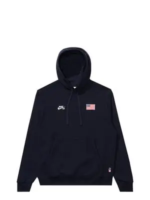 Nike Fleece Pullover Hoodie - Navy