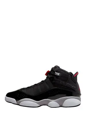 JORDAN Air Jordan 6 Rings "Black Cement" Black/fire Red/white