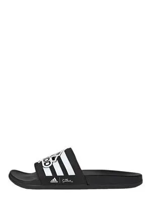Adidas The Simpsons X Adilette Comfort Slides 'bart - Black/white