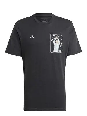 Adidas Messi Football Icon Graphic Tee - Black