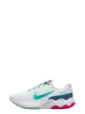 Nike Renew Ride 3 Athletic Shoes - White/green