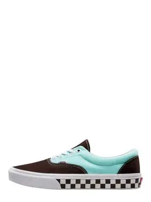 VANS Era Bmx Checkerboard Sneakers - Brown/blue/white