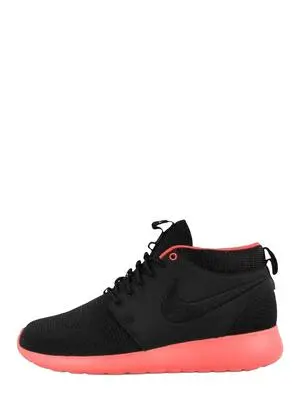 Nike Rosherun Mid Sneakers - Black/red