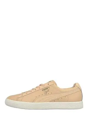 PUMA Clyde Natural Low Top Sneakers - Light Brown