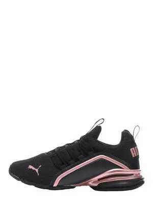 PUMA Axelion Metallic Athletic Shoe - Black/rose Gold