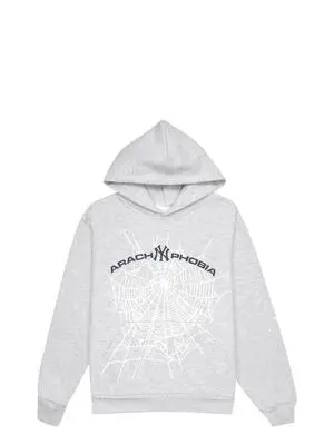 SP5DER Arach Ny Phobia Hoodie - Ash Grey