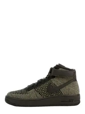 Nike Force 1 Ultra Flyknit Mid Sneakers - Black
