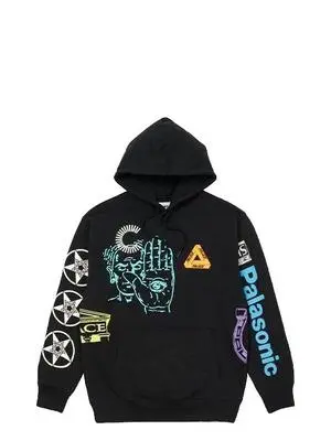 PALACE Palace X Cannondale Graffiti Hoodie Black