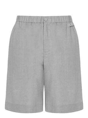Off-White Ss21 Logo Casual Shorts - Grey