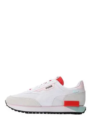 PUMA Future Rider "neon Play" Sneakers - White/red