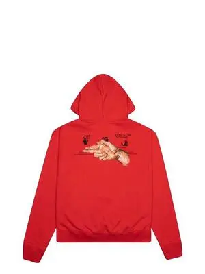 Off-White Pascal Painting Hoodie - Red