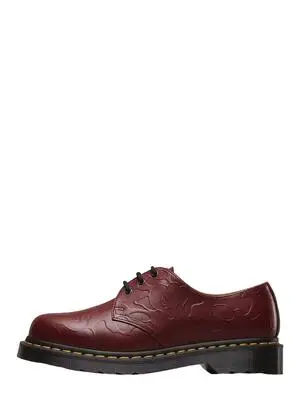 Dr. Martens Emboss 1461 X A Bathing Ape Oxford Shoes - Cherry Red