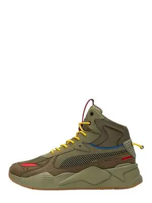 PUMA Rs-x Mid Militia High-top Sneakers - Green