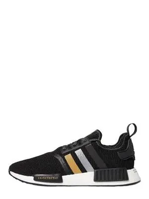 Adidas Shoe Palace X Nmd_r1 'gold Trefoil' Sneakers - Black