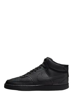 Nike Court Vision Mid Next Nature Sneakers - Black