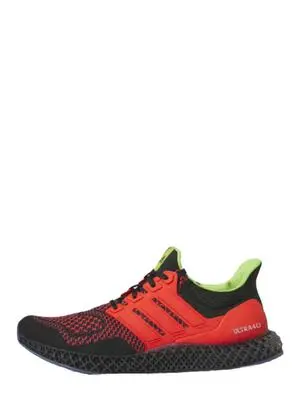 Adidas Ultra 4d Sneakers - Core Black/bright Red/semi Solar Green