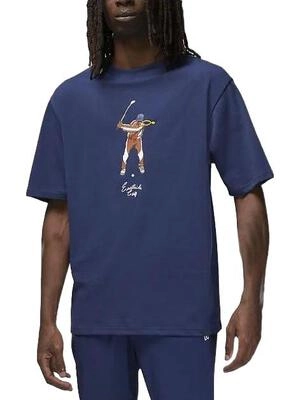 JORDAN X Eastside Golf Tee - Navy