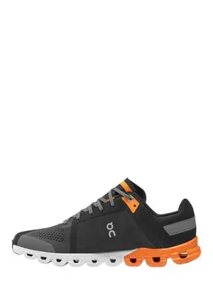 On Cloudflow 3.0 Athletic Sneakers - Black/turmeric