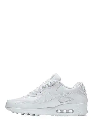 Nike Max 90 Leather Low Top Sneakers - White
