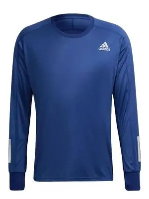 Adidas Long Sleeve Quick Dry Training T-shirt - Blue