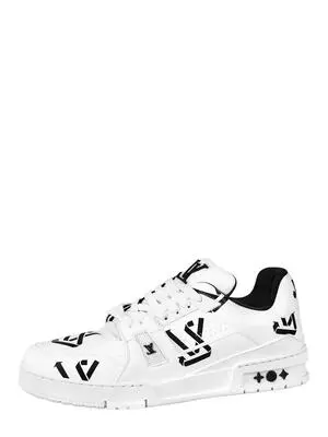 LOUIS VUITTON Trainer Sneakers - White/black