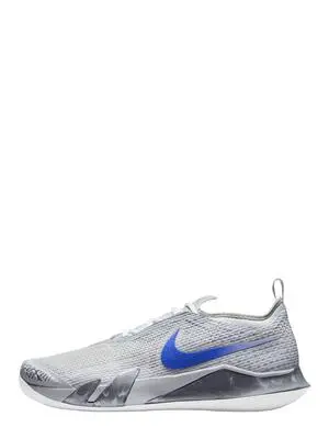Nike Court React Vapor Nxt Clay Sneakers - Silver/blue/green
