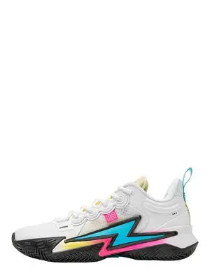 LI-NING Wade Son Of Flash Athletic Sneakers - White/blue/bright Pink