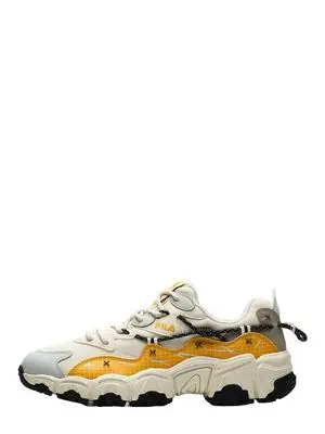 FILA Chunky Lace-up Sneakers - Creamy