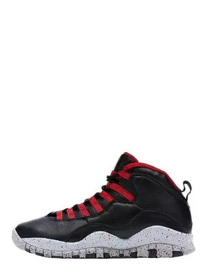 JORDAN Air 10 Retro Psny 'public School' Sample Sneakers - Black/red/gray