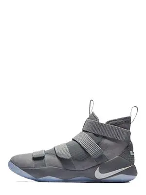Nike Nike LeBron Soldier 11 High-Top Sneakers Silver