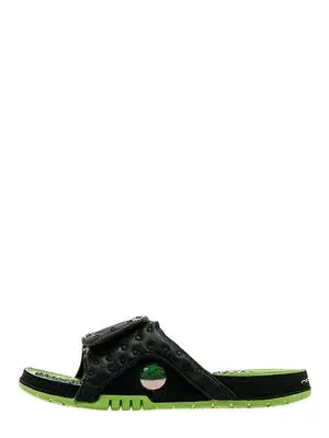 Nike Jordan Hydro 13 Retro Slide - Black/altitude Green-altitude Green