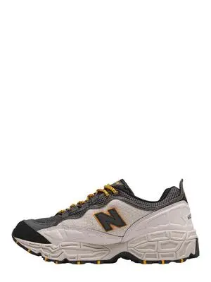 NEW BALANCE 801 Colorblock Lace-up Sneakers - Grey/black