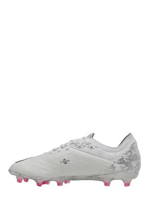 NEW BALANCE Furon V6+ Fg Athletic Cleats - White/silver/pink