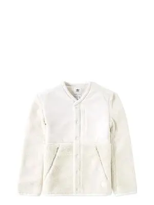 Adidas X Wiings Sherpa Jacket - White
