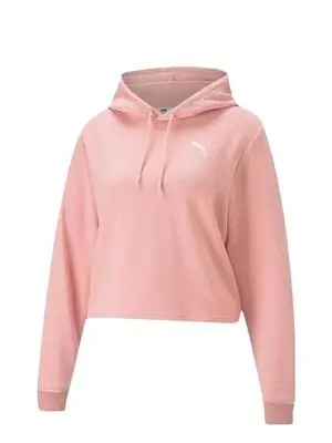PUMA Style Cat Hoodie 'pink White - Pink/white
