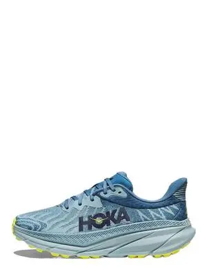 Hoka One One Challenger Atr 7 Running Shoes - Stone Blue/evening Primrose
