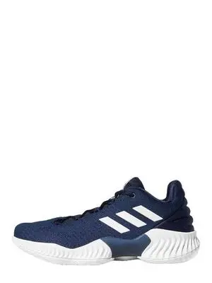 Adidas Pro Bounce 2018 Low Basketball Sneakers - Blue/white