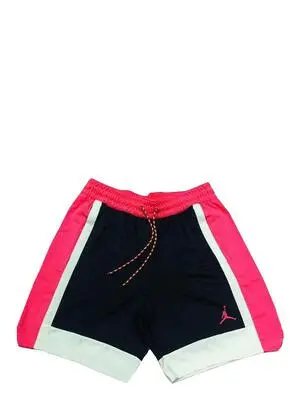 JORDAN Colorblock Basketball Shorts - Black/red