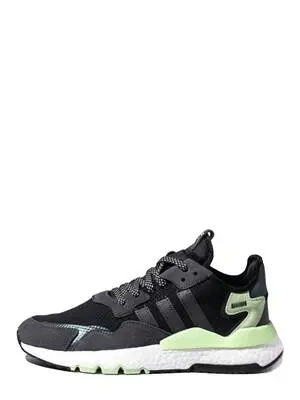 Adidas Nite Jogger 'reptile Pack' Low Top Sneakers - Grey Six/core Black/glow Green