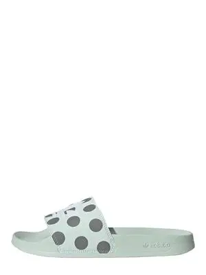 Adidas Adilette Slides Polka Dot - Peppermint Green